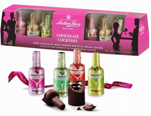 Mini Buteleczki Czekoladki z alkoholem Anthon Berg Giftboxy dla firm ...